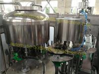 China 18-18-18-6 Rising Heads Hot Fill Juice Bottling Line 150ml-2000ml 6000BPH for sale