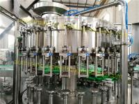 China Automatic Glass Bottle Filling Machine 3 in 1 Unit 4000 BPH for Beer Carbonated Drinks for sale