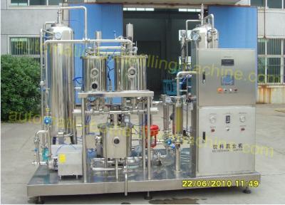 China CO2 Gas Automatic Drink Mixing Machine 1-10T/H 380V for Carbonated Soft Drink for sale