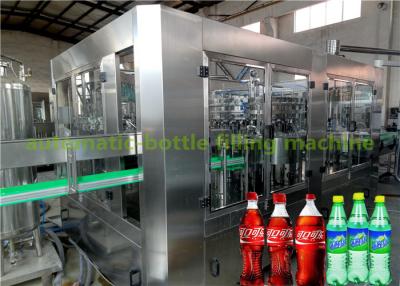 China Carbonated Beverage Filling Machine 4000-12000 BPH for PET Bottles Isobaric Filling for sale
