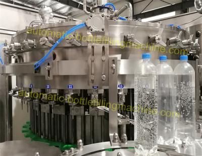 China SS304/316 Automatic Carbonated Water Bottling Plant 15000 BPH PET Bottle Filling Machine for sale