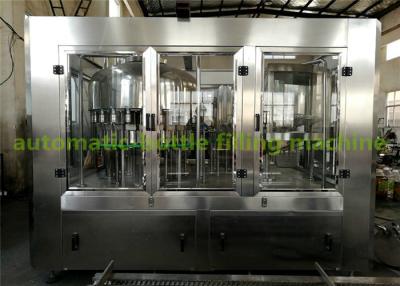 China Mineral Water Automatic Bottle Filling Machine 3 in 1 for PET Bottles 6.57kW 8000-10000 BPH for sale