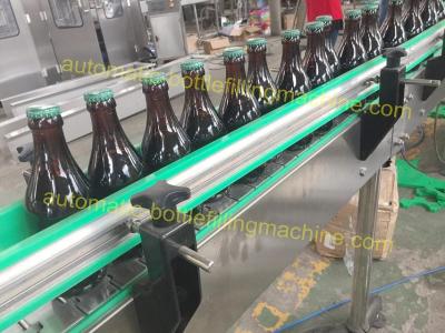 China Glass Bottle Beer Filling Machine 12-12-6 Heads 2000 BPH Automatic Bottling Line for sale
