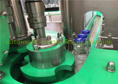 China Small Glass Bottle Juice Filling Machine 3-in-1 Rinsing Filling Capping 380V 8-8-3 for sale