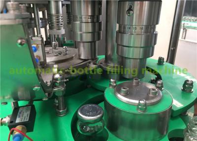 China Fully Automatic Glass Bottle Hot Mango Juice Filling Machine 380V 8-8-3 for sale