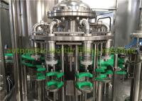 China 3-in-1 Orange Juice Hot Fill Glass Bottle Filling Machine 380V 8-8-3 for sale