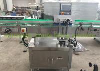 China Automatic One Side Paper Sticker Labeling Machine for Round Glass Bottles 220V 50Hz for sale
