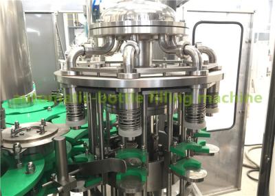 China PET Glass Bottle 3-in-1 Juice Filling Machine 380V 9.18kW Hot Fill Capper for sale