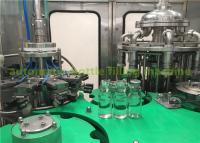 China Small Glass Bottle Hot Drink Automatic Milk Filling Machine 3000 BPH 380V for sale