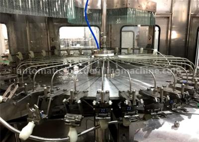 China Rotary Automatic Juice Bottle Filling Machine 14000BPH 380V 3-in-1 Washer Filler Capper Monobloc for sale