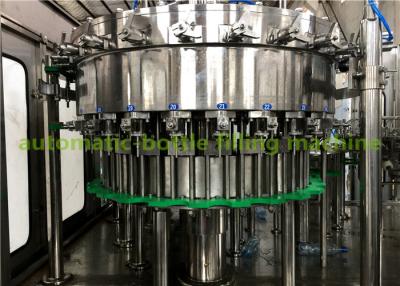 China Automatic Carbonated Beverage Filling Machine 250ml-2L 6000 BPH 3-in-1 Monoblock for sale