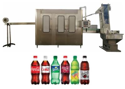 China Commercial Carbonated Drink Filling Machine 5000-7000 BPH CGF24-24-8 for PET Bottles for sale