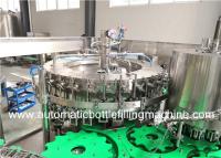 China Auto Carbonated Soft Drink Filling Machine Glass Bottle 32-32-10 High Speed 6000-9000 BPH for sale