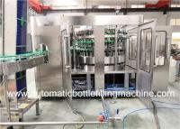 China Fully Automatic Glass Bottle Filling Machine for Cola Monoblock Filler Capper 4000-6000 BPH for sale