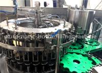 China Carbonated Soda Beverage Glass Bottle Filling Machine 3-in-1 4000 BPH for sale