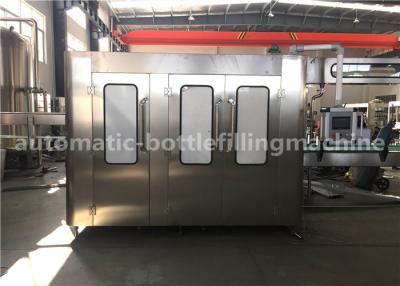 China PLC Control 3 in 1 Mineral Water Bottle Filling Machine 10000BPH Electric Driven for sale