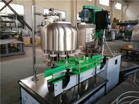 China SUS304 Beverage Can Filling Machine 12 Head 2000 Cans Per Hour for Juice Tea for sale