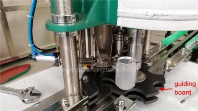 China Tin Can Pop Top Beverage Can Filling Machine Seamer 12-16 Head 1000-8000bph for sale