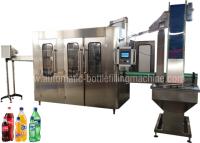 China Carbonated Soft Drink Filling Machine 24 Heads 6000-8000 BPH PET Bottle Soda Filling Line for sale