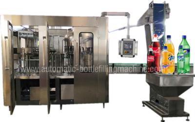 China Sparkling Mineral Water CSD Filling Line 2000-30000bph 380V Carbonated Drink Bottling Plant for sale