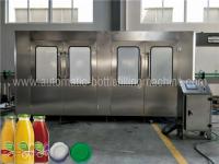 China CE ISO Glass Bottle Filling Machine , Automatic Industrial Juice Making Machine for sale