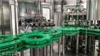 China CE Certified 6000 BPH Rotary Juice Bottle Filling Machine with PLC Control for sale