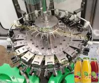 China Automatic Glass Bottle Rinsing Filling Corking Machine 6000bph for Wine Alcoholic Beverage for sale