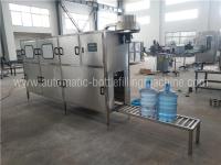 China QGF-120 5 Gallon Water Filling Machine 120-150 BPH 18.9L Bottle Washer Filler Capper for sale