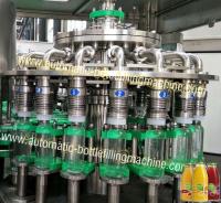 China Commercial Fruit Juice Packaging Machine 5-in-1 Filling Line 4000-6000 BPH for Glass Bottles for sale