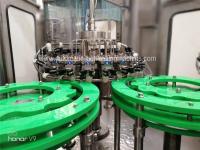 China Commercial Fruit Juice Packaging Machine 5-in-1 Filling Line 4000-6000 BPH for Glass Bottles for sale