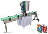 China Full Automatic Aluminum Can Seaming Machine 30-66mm Diameter 0.75KW PET Tin Can Seamer for sale