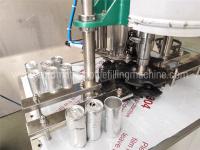 China Full Automatic Aluminum Can Seaming Machine 30-66mm Diameter 0.75KW PET Tin Can Seamer for sale