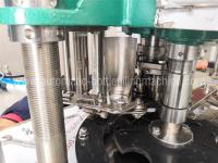 China Full Automatic Aluminum Can Seaming Machine 30-66mm Diameter 0.75KW PET Tin Can Seamer for sale