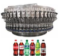 China Pet Durable Automatic Bottle Filling Machine Carbonated Soft Drink 24000 BPH for sale