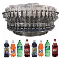 China Isobaric Carbonated Filling Machine 7000BPH 24-24-8 for Energy Drink PET Bottles for sale
