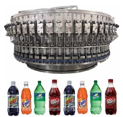 China Isobaric Carbonated Filling Machine 7000BPH 24-24-8 for Energy Drink PET Bottles for sale