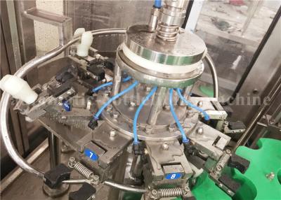 China 330ml Glass Bottle Juice Filling Capping Machine 2000BPH Small Plant for sale