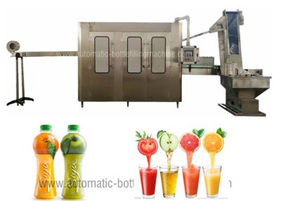 China SGS Juice Bottling Machine 4000BPH PET Bottling Line for Non-Carbonated Drinks for sale
