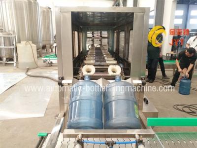 China Automatic 3-5 Gallon Water Jar Filling Machine 300BPH Electric Driven Bucket Filler for sale