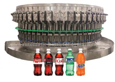 China ISO Carbonated Drink Filling Machine 24000BPH PET Bottle Soda Water Filler Capper for sale