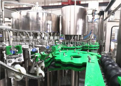 China 6.68KW 3-in-1 Glass Bottle Juice Filling Machine Washing Filling Capping 6000BPH for sale