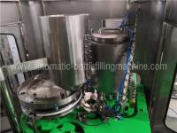 China 3000 BPH Glass Bottle Juice Filling Machine with Pulp Filling Station 380V for sale