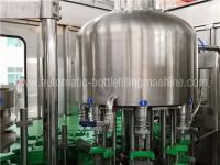 China Commercial Glass Bottle Juice Filling Machine 3000BPH with Pulp Filling Station for sale