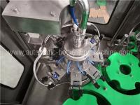 China Commercial Glass Bottle Juice Filling Machine 3000BPH with Pulp Filling Station for sale