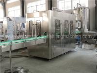 China Automatic Glass Bottle Juice Filling Machine 2000-24000 BPH with Pulp Filling Station for sale
