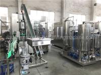 China 0.3L-2L Glass Bottle Soda Filling Machine 500-3500BPH Carbonated Drink Filler for sale