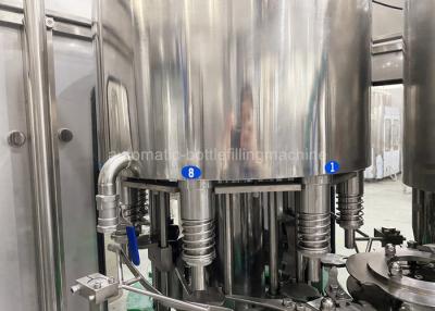 China 3000BPH Purified Drinking SS304 Automatic Water Bottle Filling System for sale