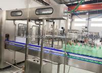 China Pulp Juice 500ml Fully Automatic Bottle Filling Machine 12-12-12-4 3000bph for sale
