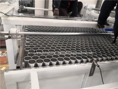 China 250ml Beverage Can Filling Sealing Machine 12 Nozzles 4000-6000 Cans Per Hour for sale