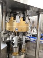 China Juice Water Can Filling Seaming Machine 12 Nozzles 4000-6000 Cans Per Hour for sale